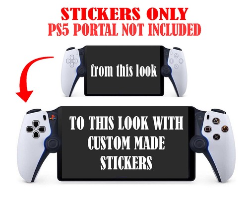 PlayStation Portal Home Button Sticker Retro Logo, x-o buttons, share ...