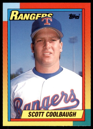 1990 Topps Traded Scott Coolbaugh Rookie . Texas Rangers #22T | eBay