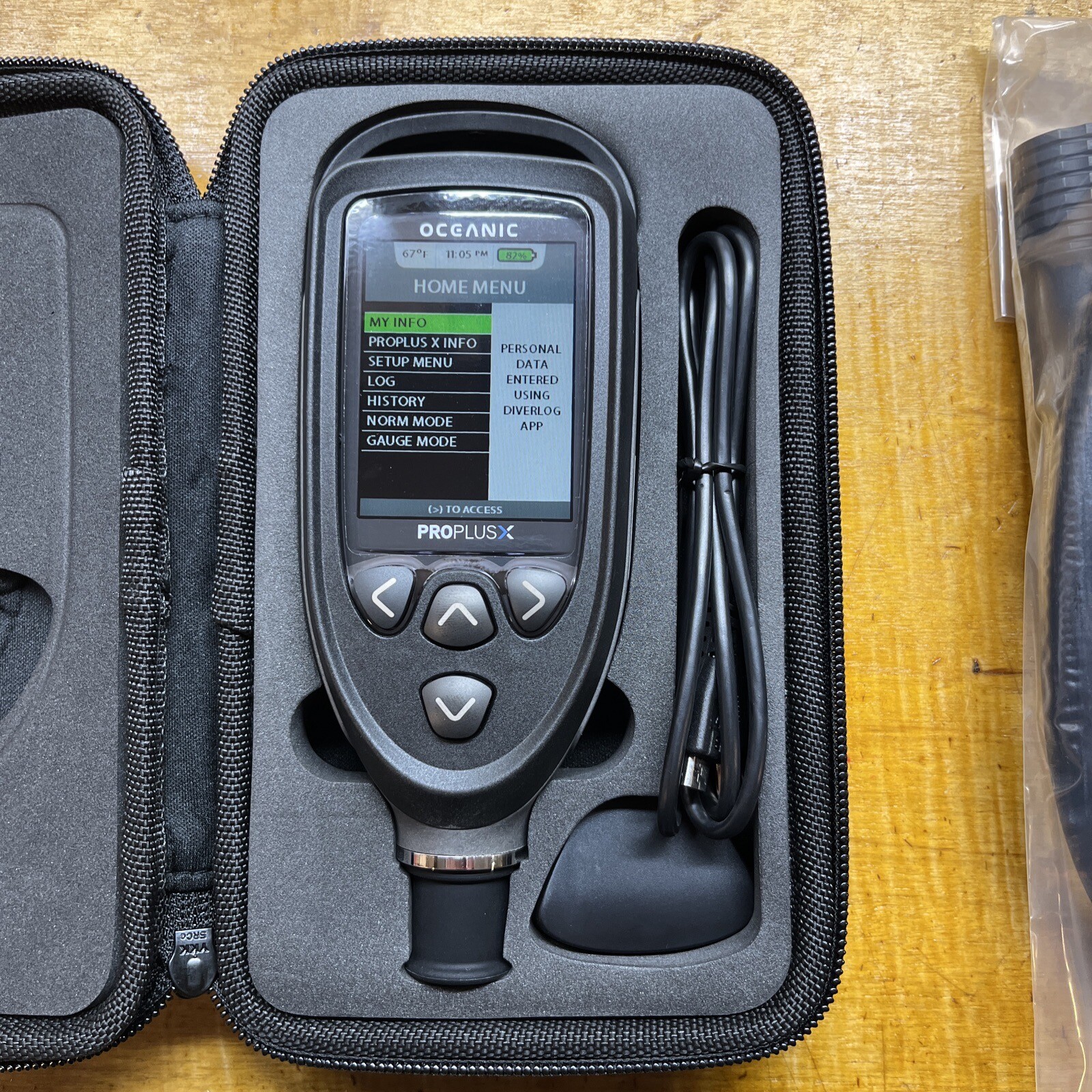 Oceanic Pro Plus X with Quick Disconnect – Dive Computer – Color ...