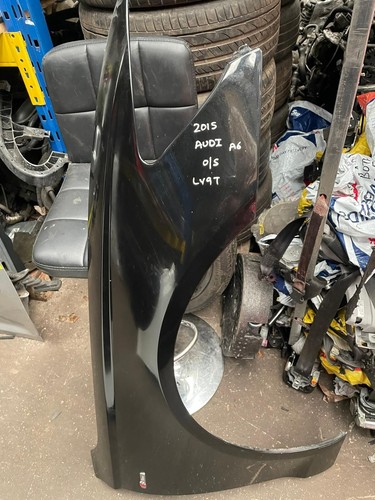 AUDI A6 2015 OFFSIDE WING IN BLACK COLOUR- COLOUR CODE-LY9T | eBay UK