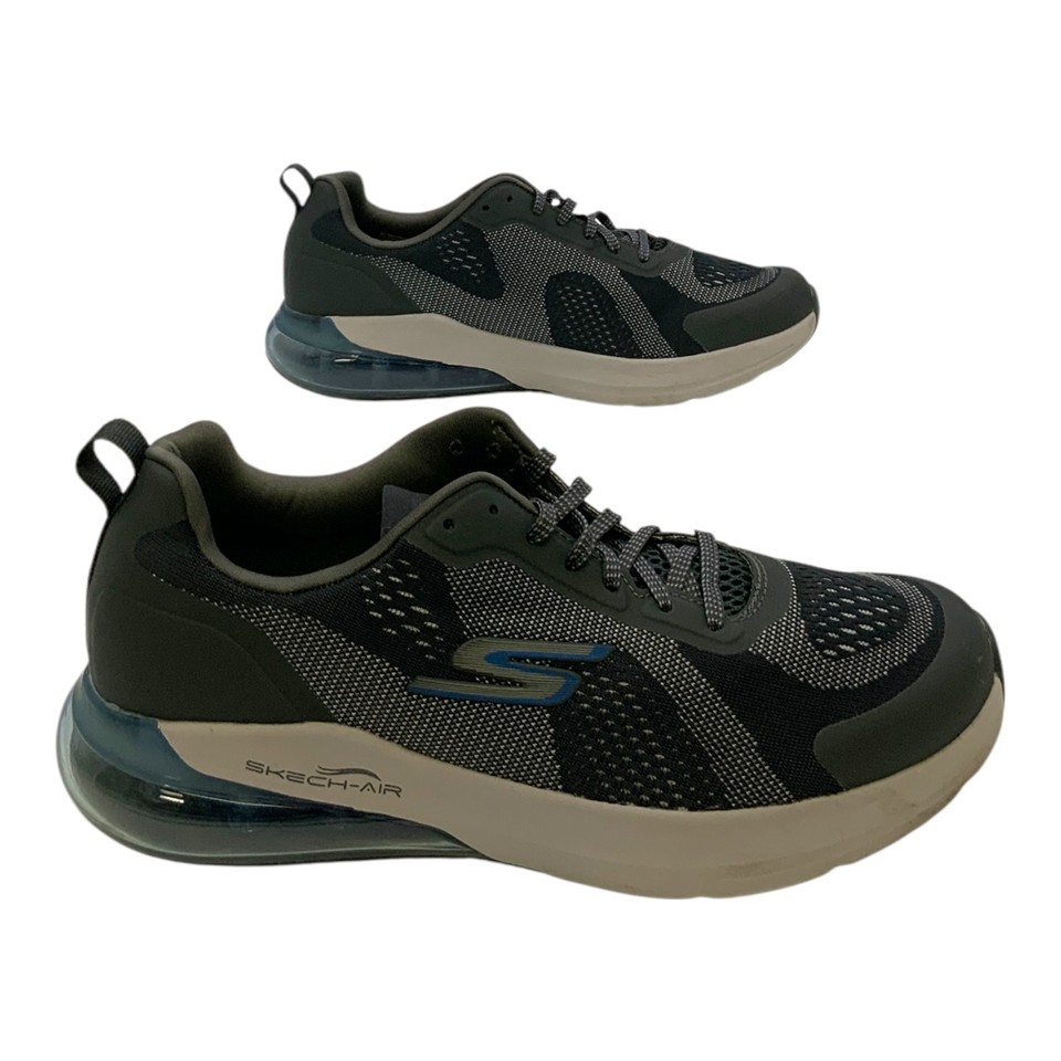 Skechers GO RUN Air Jetstream Running Shoe Grey/Blue US Men's 11 | eBay