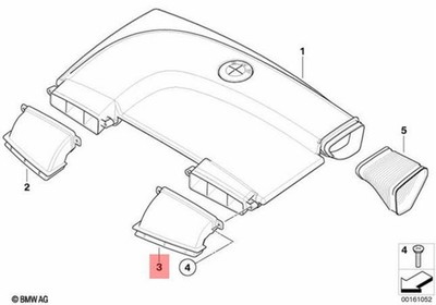 Genuine BMW M E81 E82 E87 E88 118d 118i 120d 120i 123d INTAKE DUCT ...