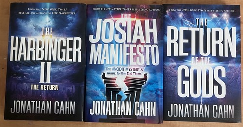 Jonathan Cahn Book Lot-The Return Of The Gods, Oracle, The Paradigm ...
