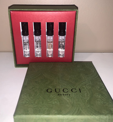 Great Price! GUCCI SAMPLE SET Eau De Parfum/Toilette Collection 4 x 1.5 ...