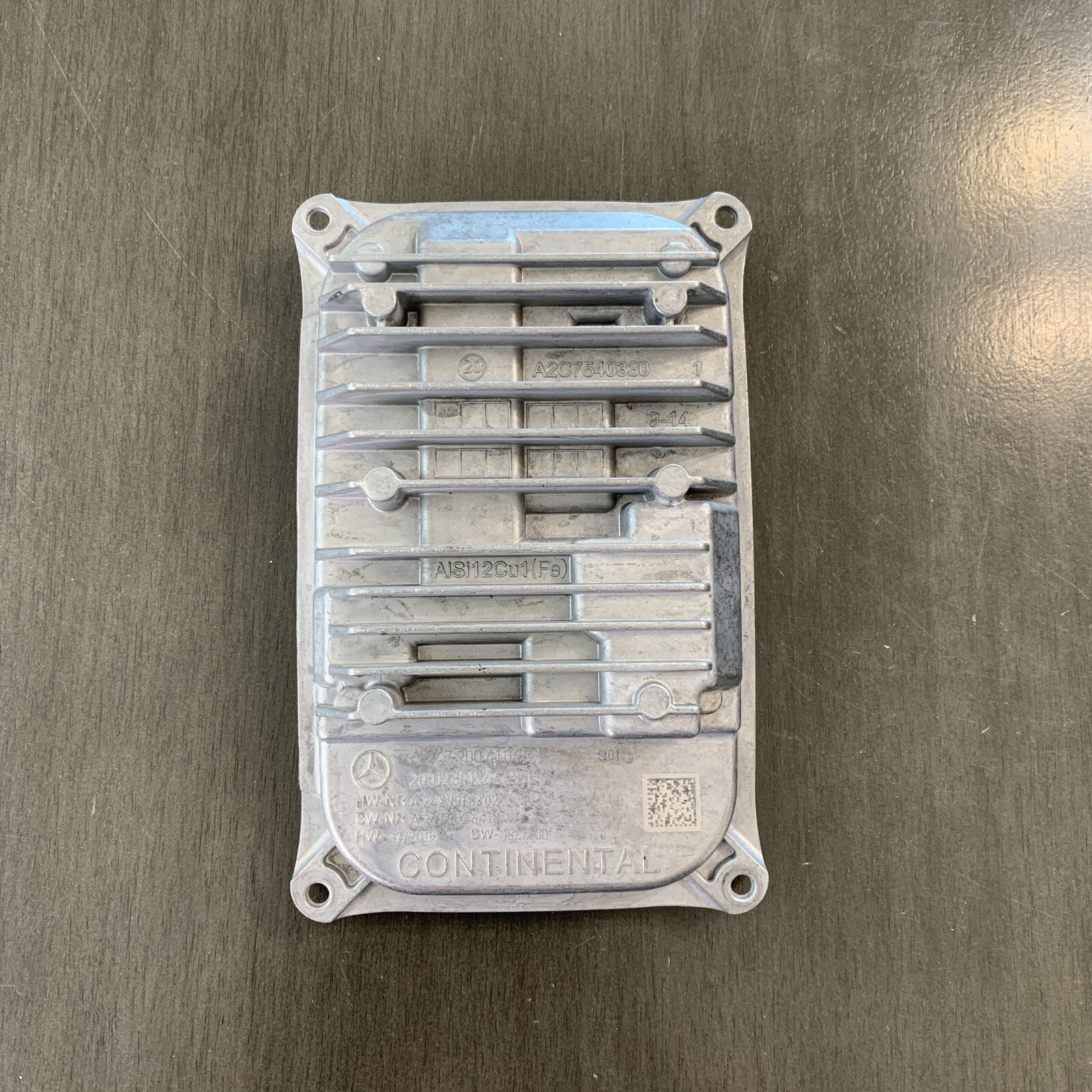 OEM Mercedes Benz LED Headlight Control Module Range Adjustment ...