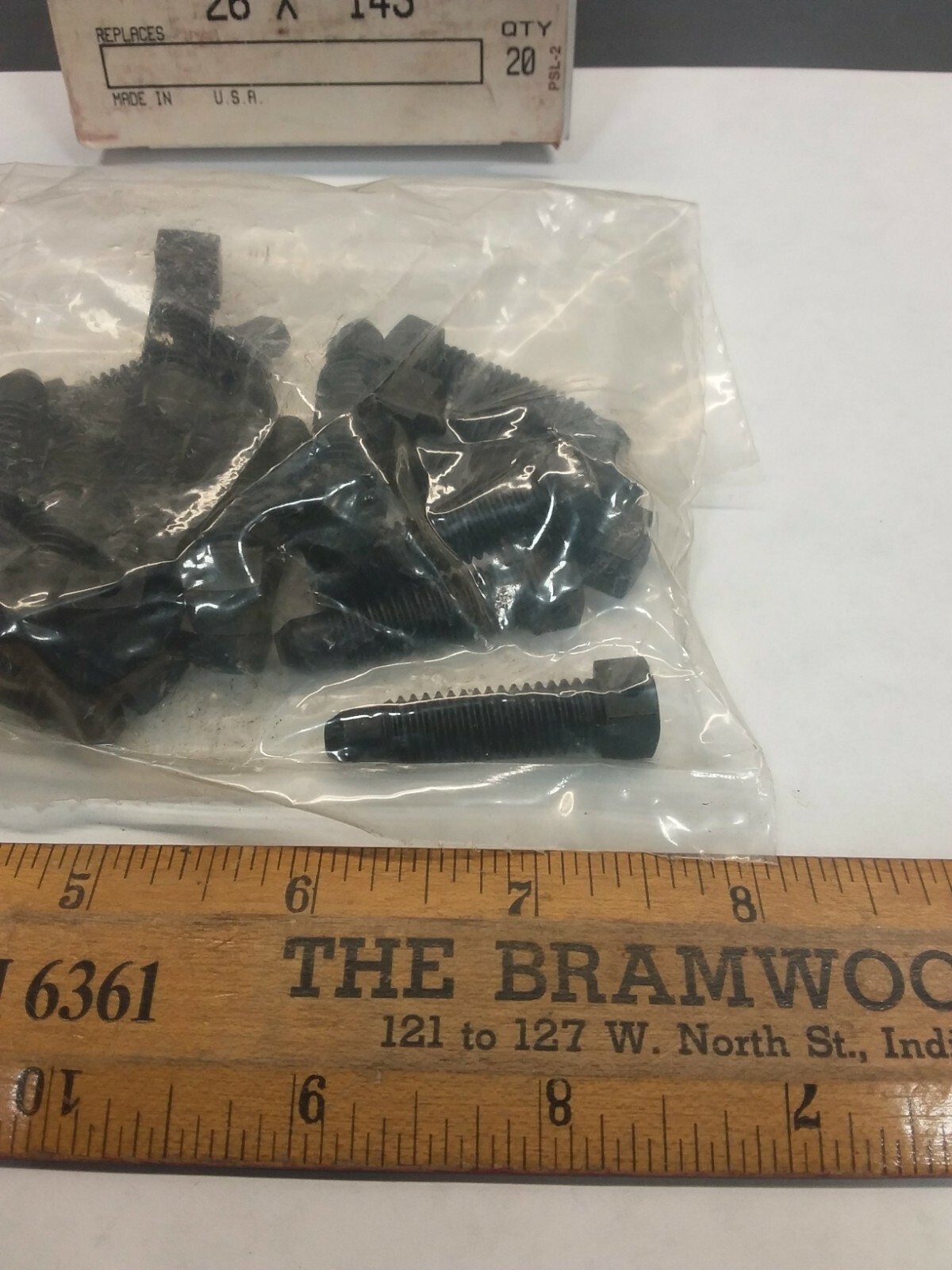 20/PACK of Genuine Meritor 26X143 Set Screws, Brake Pin Anchor Bolt w ...