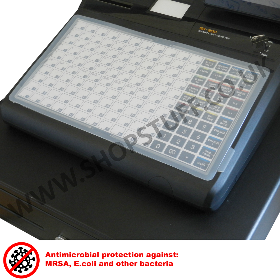 Sam4S ER-920 / ER940 / ER-940 Anti-Microbial Cash Register Keyboard ...