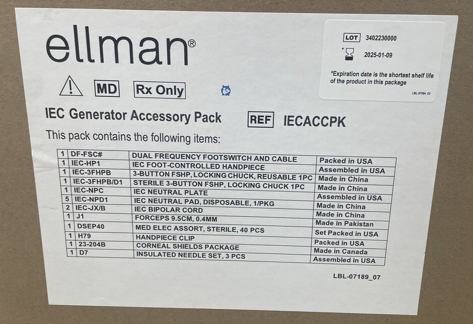 Brand New Ellman Surgitron 4.0 Dual RF 120 IEC Ellman | eBay