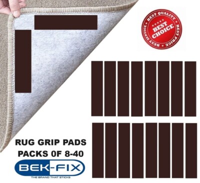 Rug Gripper Pads Non Slip Mat Grips Anti Slide Grip Strips Runner Grip ...