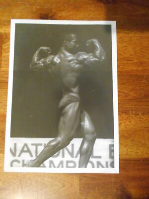 JOSE GUZMAN bodybuilding muscle ORIGINAL photo by Gene Mozee | eBay