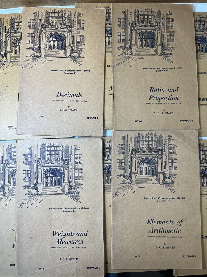 International Correspondence Schools 12 Courses. 1945 - 48 | eBay