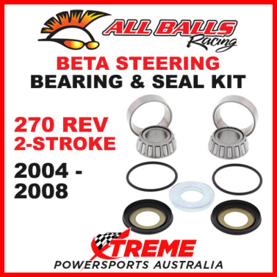 22-1047 Beta 270 REV 2T 2004-2008 Steering Head Stem Bearing & Seal Kit ...