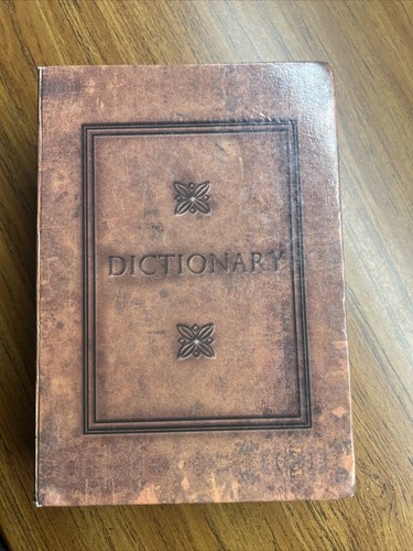Scholastic Key Lock Dictionary Book Hidden Safe Hide Cash | eBay