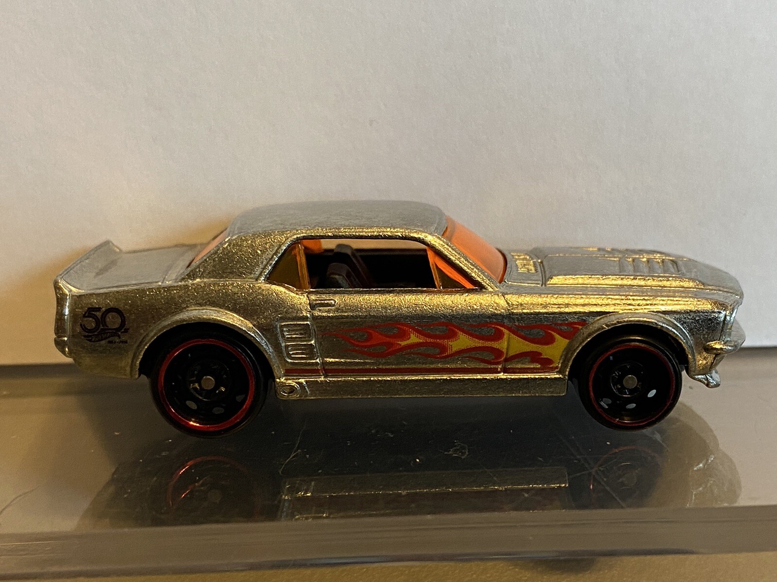 Hot Wheels Loose ZAMAC 50th Anniversary `67 Ford Mustang GT | eBay