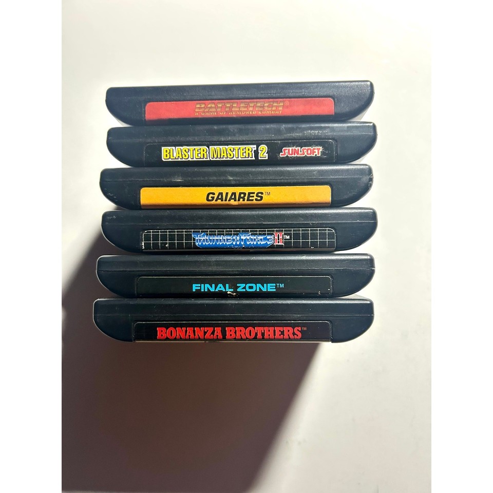 Sega Genesis Shooter game bundle Video Game lot🔥Works! Authentic | eBay