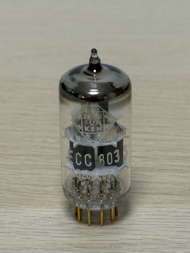 Telefunken ECC803S Vacuum Tube Tested Used Audio Valve | eBay