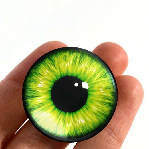 Large Glass Eyes Monster Taxidermy Doll Craft Eyeballs 38mm | eBay