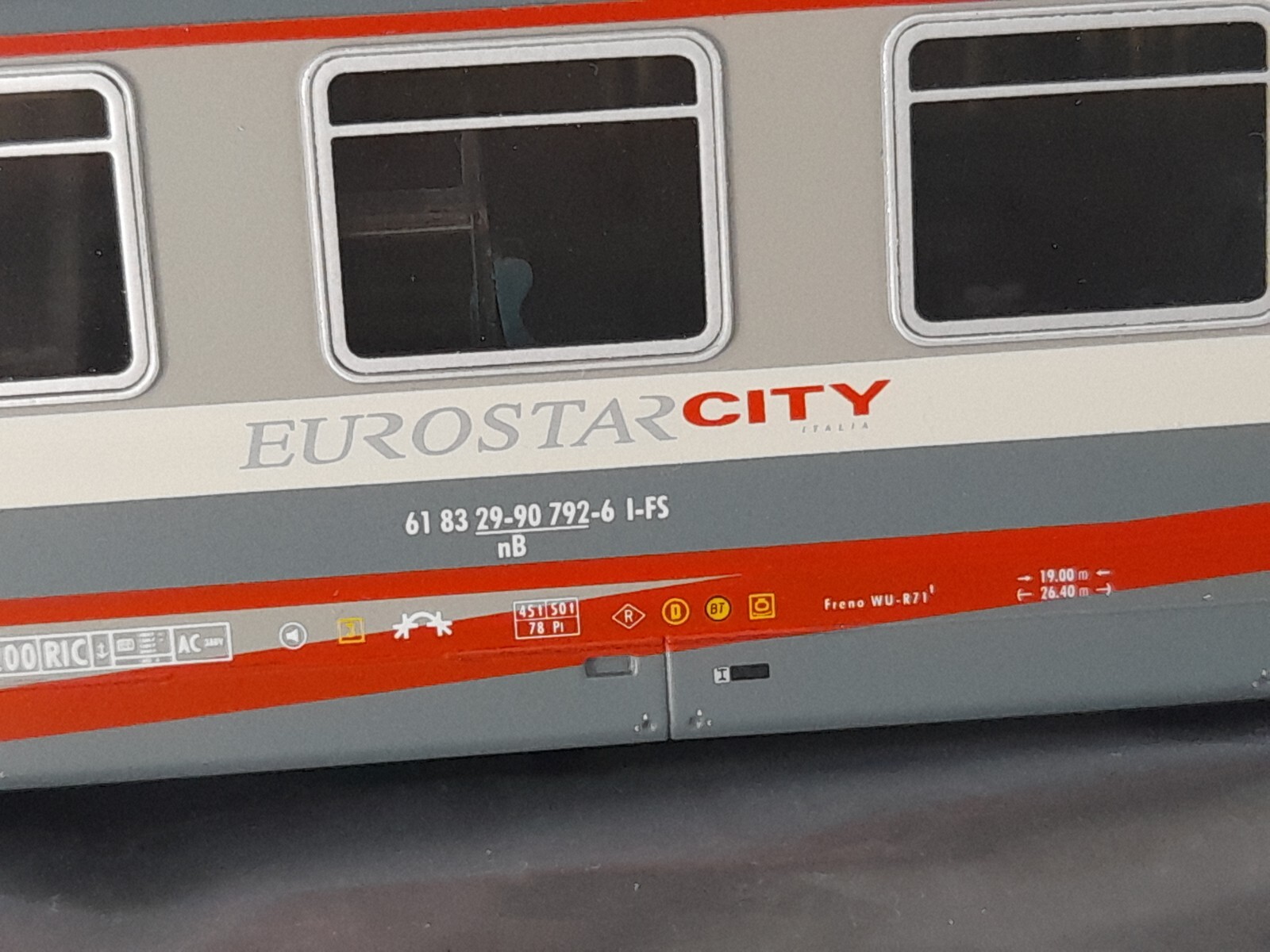 ACME HO Gauge 70026 EUROSTAR CITY FS TRENITALIA Box Set | eBay UK