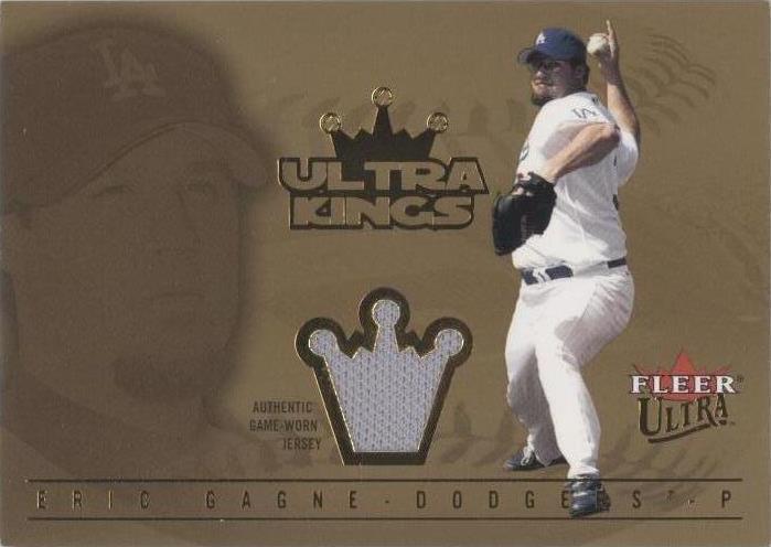 2005 Fleer Ultra - Ultra Kings Memorabilia Eric Gagne #UKJ-EG /150 (MEM ...