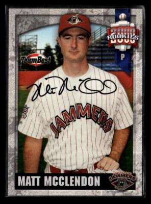 2000 Team Best Rookies #NNO Matt McClendon Autographs | eBay