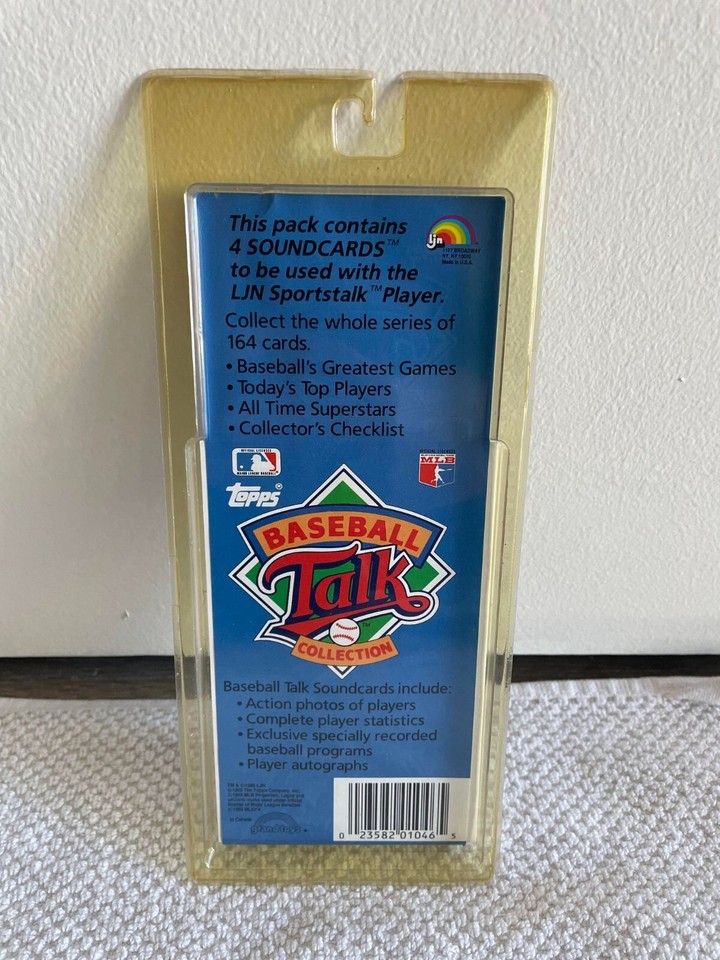 Paul Molitor 1989 Topps BASEBALL TALK collection SET 30 FACTORY SEALED ...