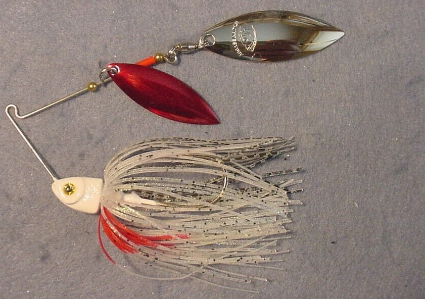 Lot of 2 Pro Assassinator 1/4 oz Spinnerbait DWRN-BS Bleeding Shad | eBay