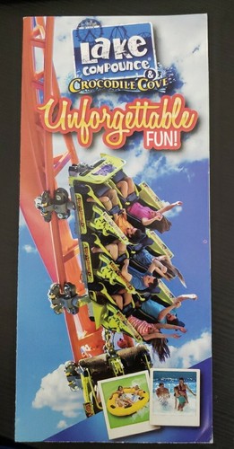 2017 Lake Compounce Amusement Park Brochure Map Guide | eBay