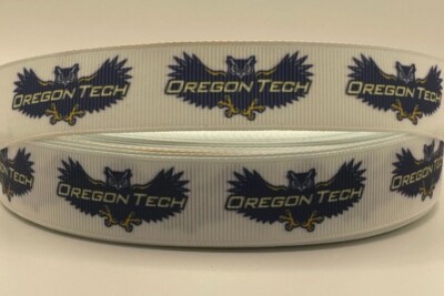 Oregon Tech Ribbon - 7/8" Grosgrain Ribbon - College Ribbon - Oregon ...