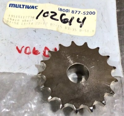 Multivac 102614 Chain Wheel Nos Surplus | eBay