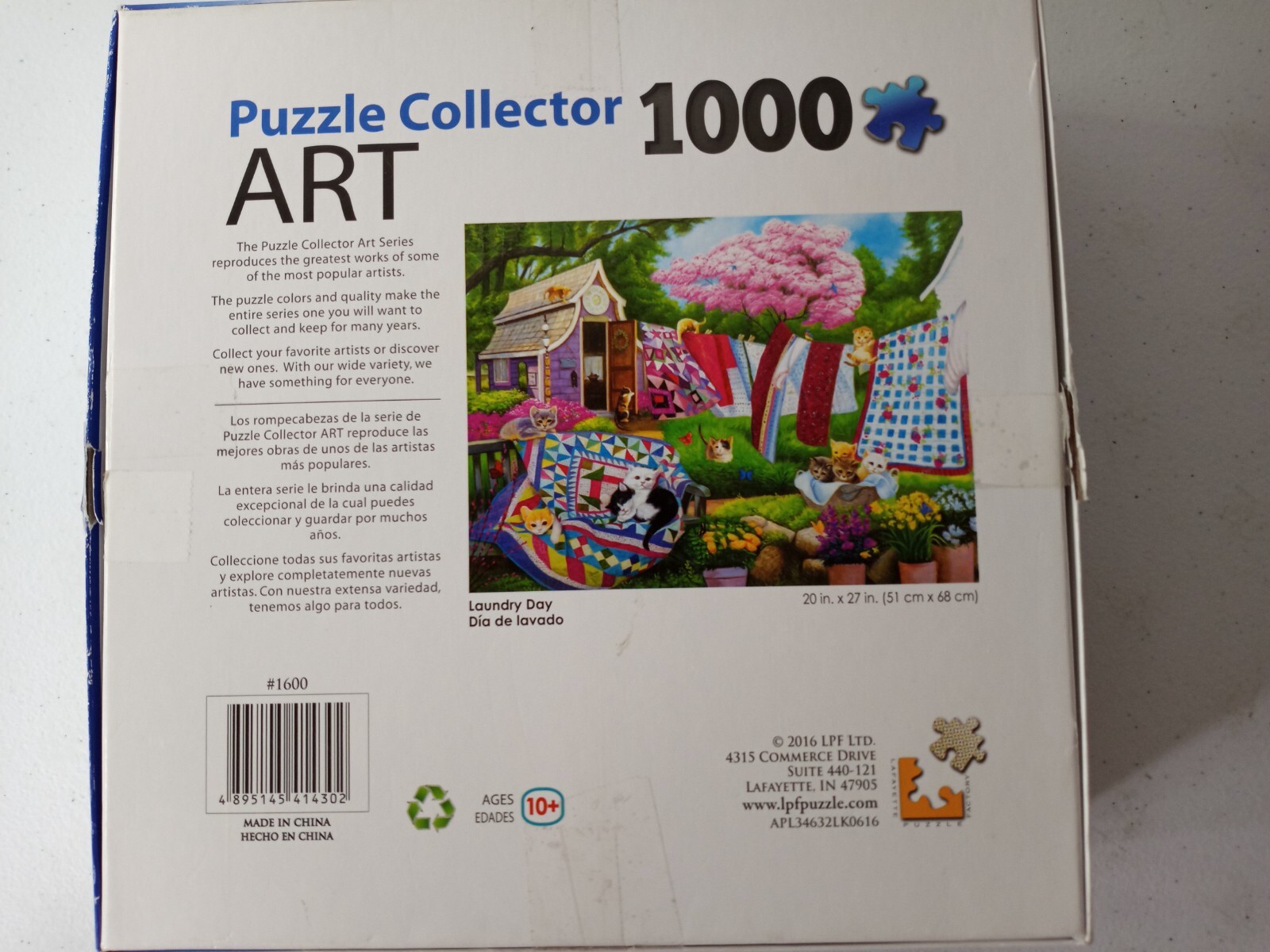 2 Artist 1000 Piece Jigsaw Puzzles 1 Masters Pieces & 1 The Puzzle ...