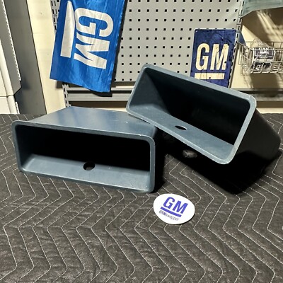 88-98 Chevy GMC OBS Truck EXT Cab LH RH Rear Interior Cubby Storage Set ...