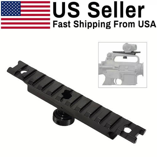 20mm Tactical Carry Handle Picatinny Rail A1 A2 Optic Sight Scope Mount ...