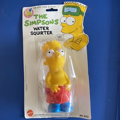 The SIMPSONS - BART SIMPSON 1990 MATTEL "WATER SQUIRTER"(MOC) | eBay