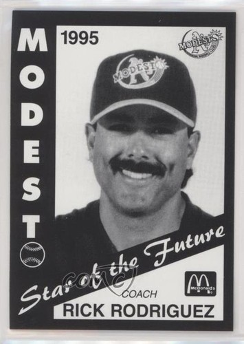 1995 Team Issue Modesto A's Rick Rodriguez | eBay