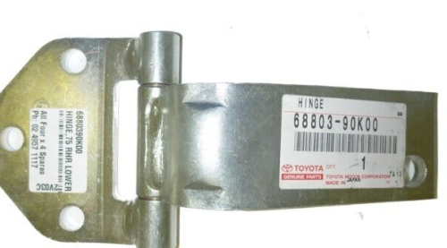 Toyota Genuine OEM HINGE ASSY, BACK DOOR, RH LAND CRUISER BJ70 68803 ...