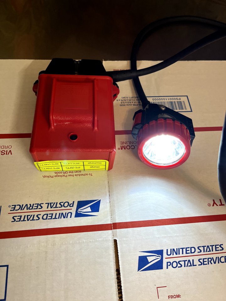 Koehler Wheat Li LED Mining Cap Lamp, Fishing, Hunting, Caving, Cycling ...