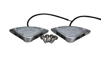 2 x Warnleuchte Warnlampe Hula-Blitz LED 12/24V für Ladebordwand ...