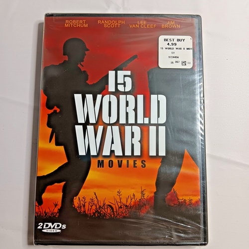 NEW 15 World War II Movies DVD 2 Disc Set Gung Ho Five For Hell Pacific Inferno 11891510943| eBay