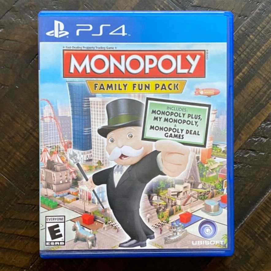 PS4 Monopoly Family Fun Pack (Sony PlayStation 4, 2014) Video Game | eBay