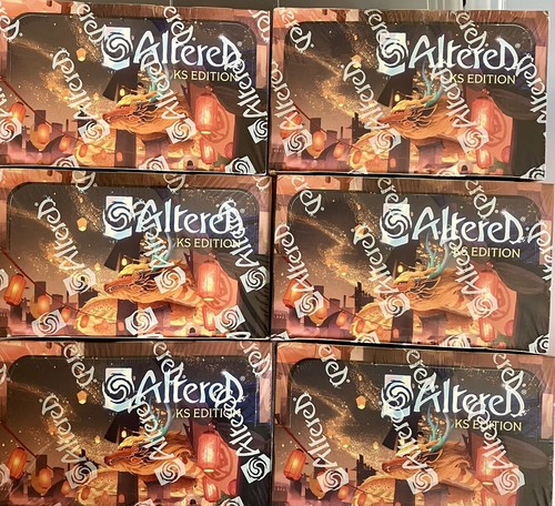 Set Of 6 Sealed Booster Boxes- Altered TCG Kickstarter Exclusive Bundle ...