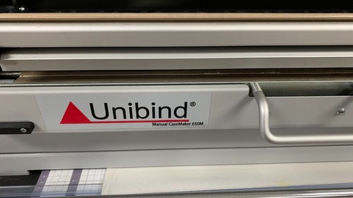 Unibind USA CaseMaker 650M Hardcover Case Making Machine | eBay