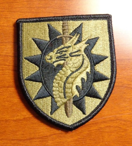 ARMY PATCH, SSI,- 224TH SUSTAINMENT BRIGADE,MULTICAM,OCP, WITH HOOK ...