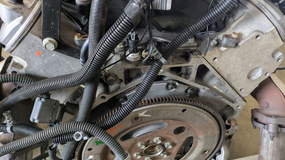 CHEVY 5.3 LS ENGINE L33 Aluminum Block WIRING ECU LS SWAP DROP OUT ...