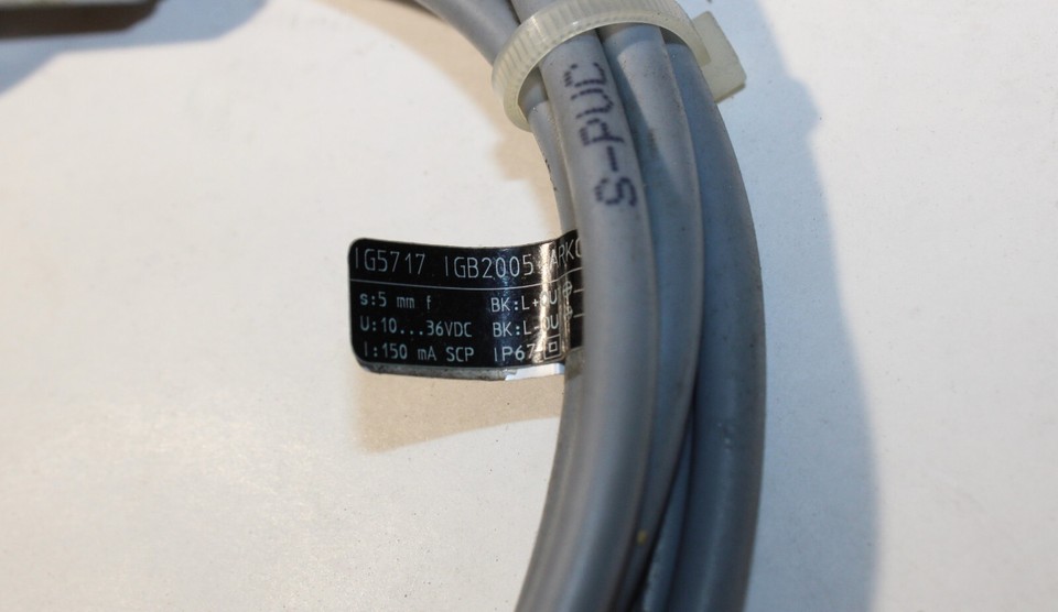 IFM IG5717 Inductive Proximity Sensor IGB2005-ARKG/UP | eBay