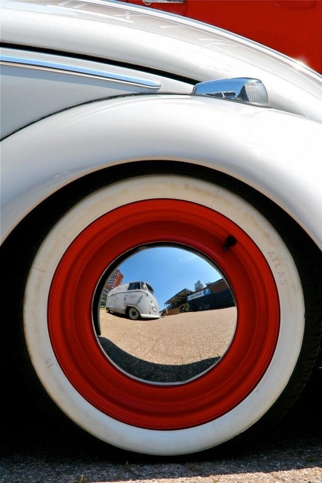 Atlas 20'' inch White Wall Sidewall Tire insert Trim set For Car 4x #1 ...