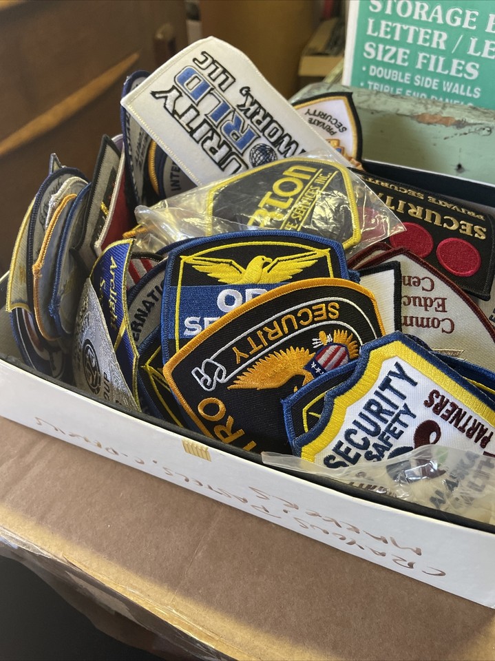 Vintage Patch Lot 25 patches Military,nasa,automotive,Promo,police ...