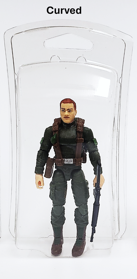 Star Wars GI JOE loose action figure blister case clamshell display 3. ...