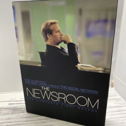The Newsroom: Complete First Series Blu-ray HBO Political Drama Jeff ...