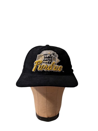 Vintage 90s Purdue University Boilermakers SnapBack Hat Cap Wool? | eBay