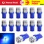 15 Pcs T10 LED W2W 5SMD Car Wedge Tail Parking Plate Light Bulb 12V ...